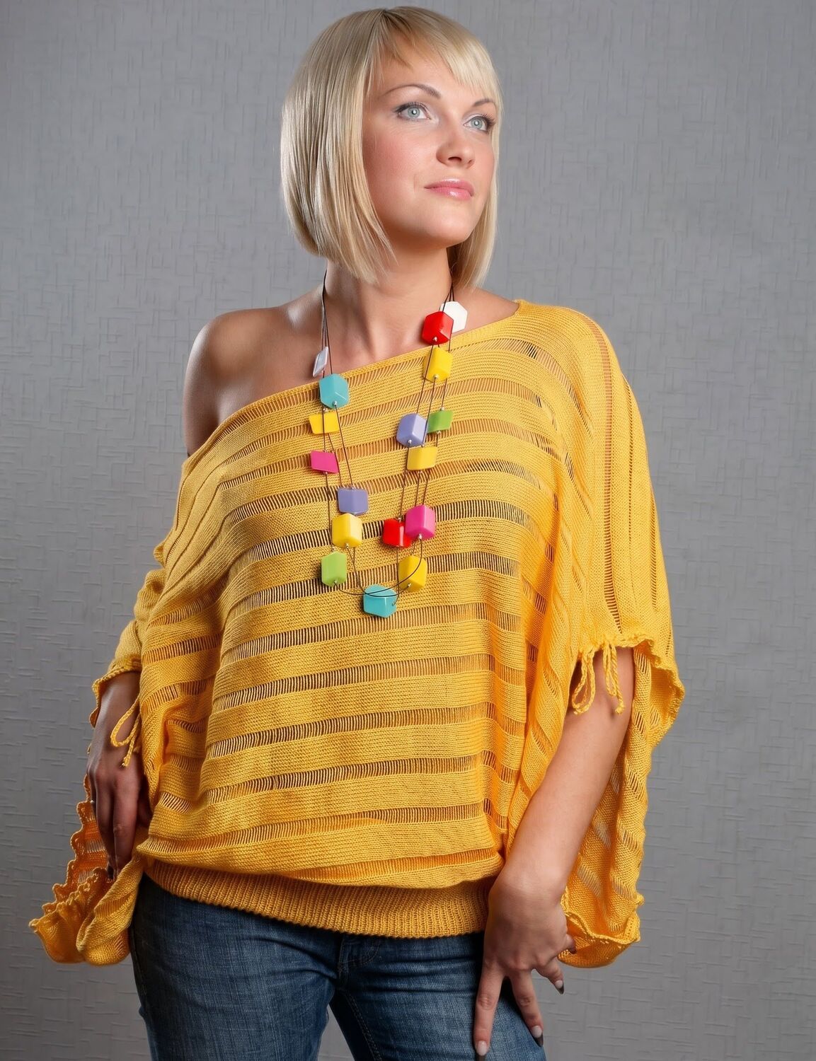Batwing Sweater - Free Knitting Patterns