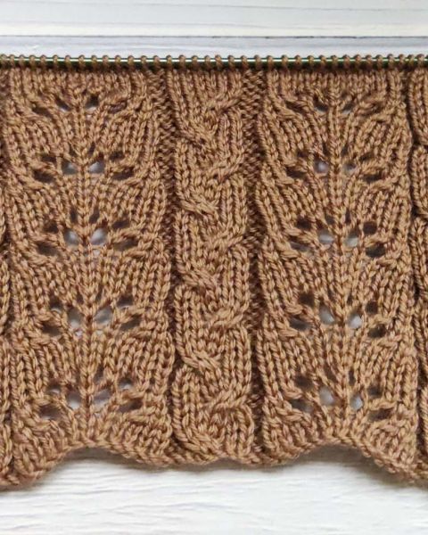 Lace Cable Knit Patterns - Free Knitting Patterns