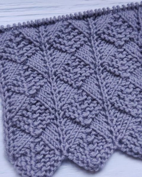 Fancy Knit Stitches - Free Knitting Patterns