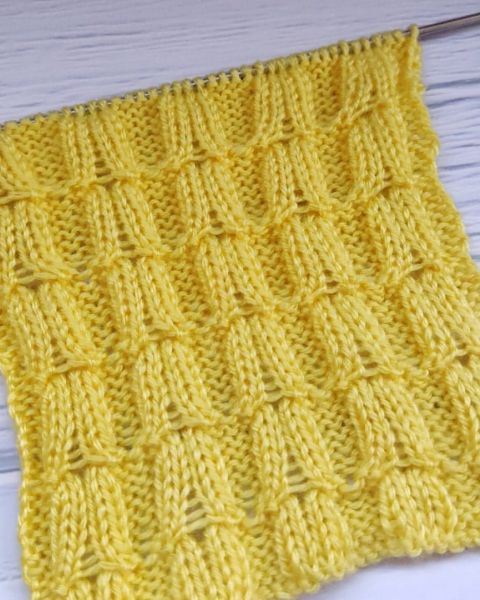 Fancy Knit Stitches - Free Knitting Patterns