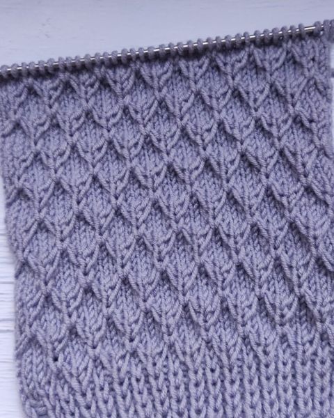 Fancy Knit Stitches - Free Knitting Patterns