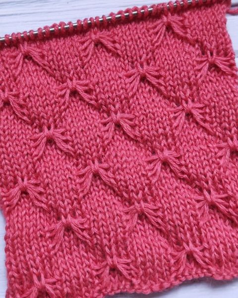 Fancy Knit Stitches - Free Knitting Patterns