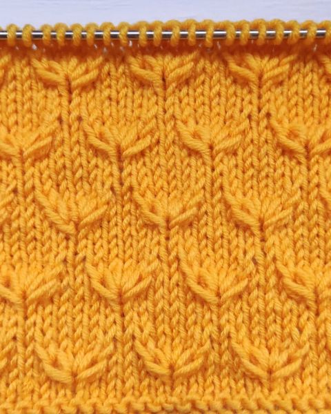 Fancy Knit Stitches - Free Knitting Patterns