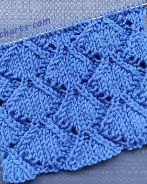 Fancy Knit Stitches - Free Knitting Patterns