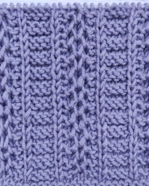 Fancy Knit Stitches - Free Knitting Patterns