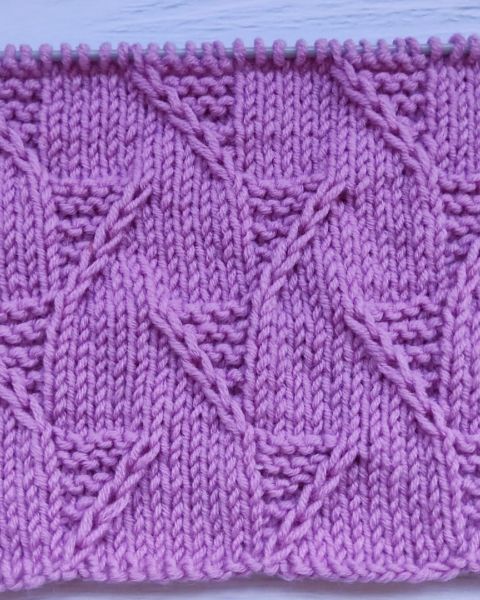 Fancy Knit Stitches - Free Knitting Patterns