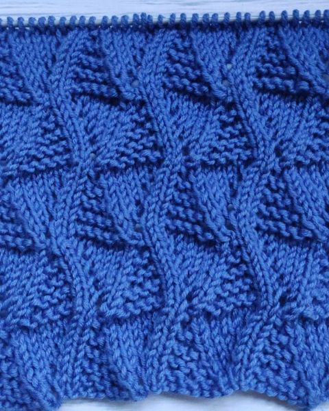 Fancy Knit Stitches - Free Knitting Patterns
