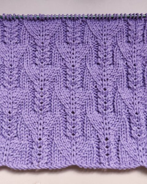 Fancy Knit Stitches - Free Knitting Patterns