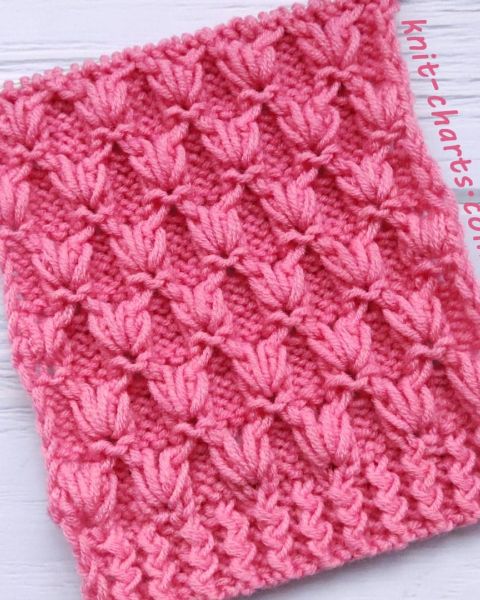 Fancy Knit Stitches - Free Knitting Patterns