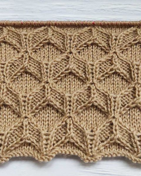 Fancy Knit Stitches - Free Knitting Patterns