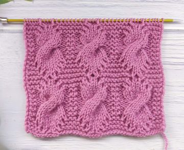 Fancy Cable Stitch Knitting Pattern - Free Knitting Patterns