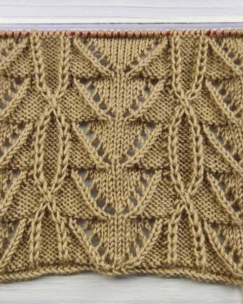 Fancy Knit Stitches - Free Knitting Patterns