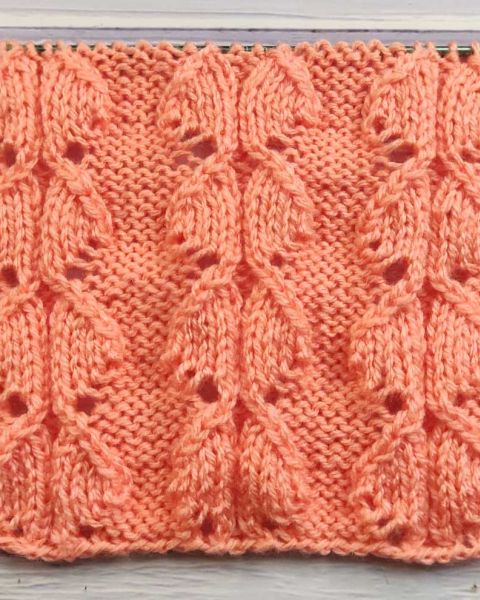 Fancy Knit Stitches - Free Knitting Patterns