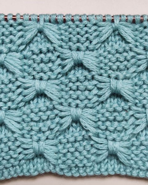 Fancy Knit Stitches - Free Knitting Patterns