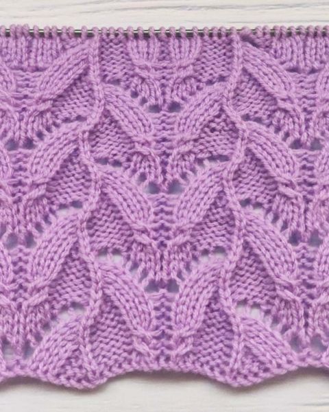 Fancy Knit Stitches - Free Knitting Patterns