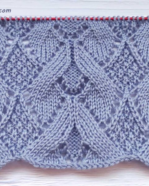 Fancy Knit Stitches - Free Knitting Patterns