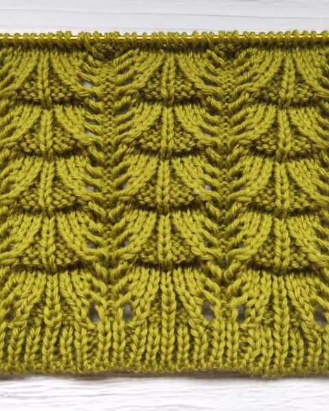 Fancy Knit Stitches - Free Knitting Patterns