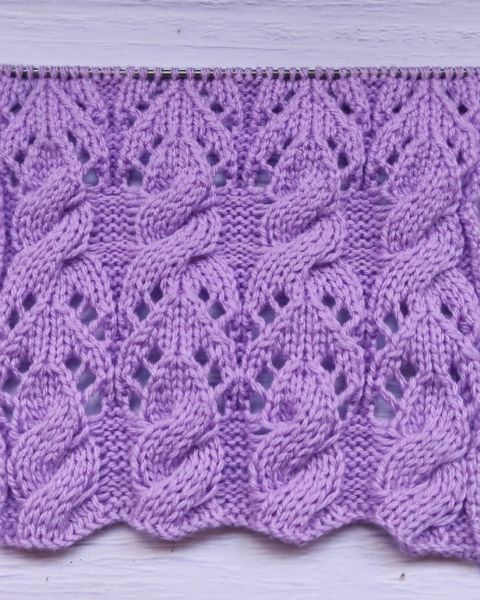 Lace Cable Knit Patterns - Free Knitting Patterns
