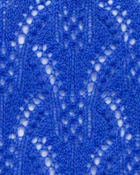 Eyelet, Lace Knit Stitches - Free Knitting Patterns