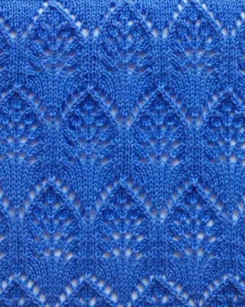 Eyelet, Lace Knit Stitches - Free Knitting Patterns