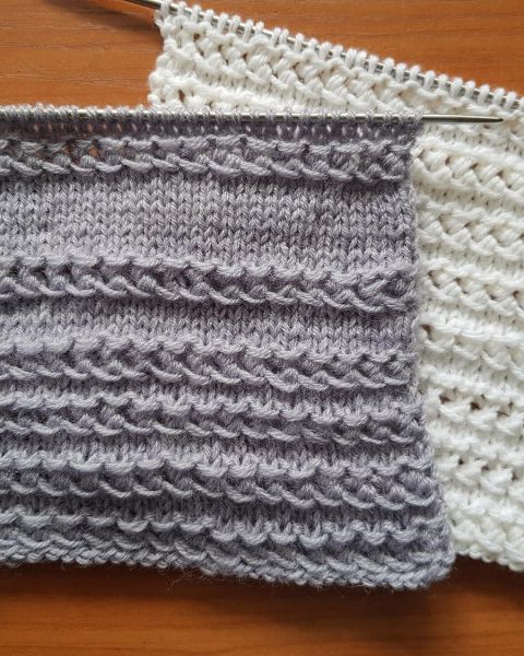 Eyelet, Lace Knit Stitches - Free Knitting Patterns