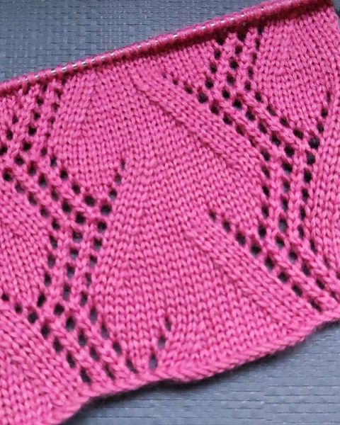 Eyelet, Lace Knit Stitches - Free Knitting Patterns
