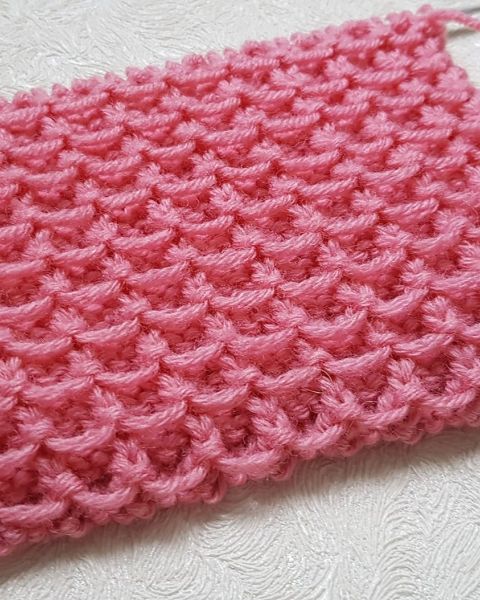 Textured Knit Stitches - Free Knitting Patterns
